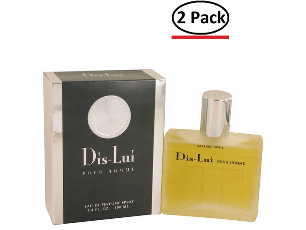 Dis Lui by YZY Perfume Eau De Parfum Spray 3.4 oz for Men (Package of 2 ...